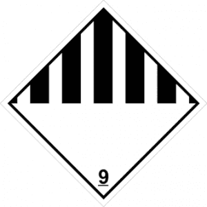 ADR 9 bárca Különféle veszélyes anyagok és tárgyak - ADR Bárcák CLP ...